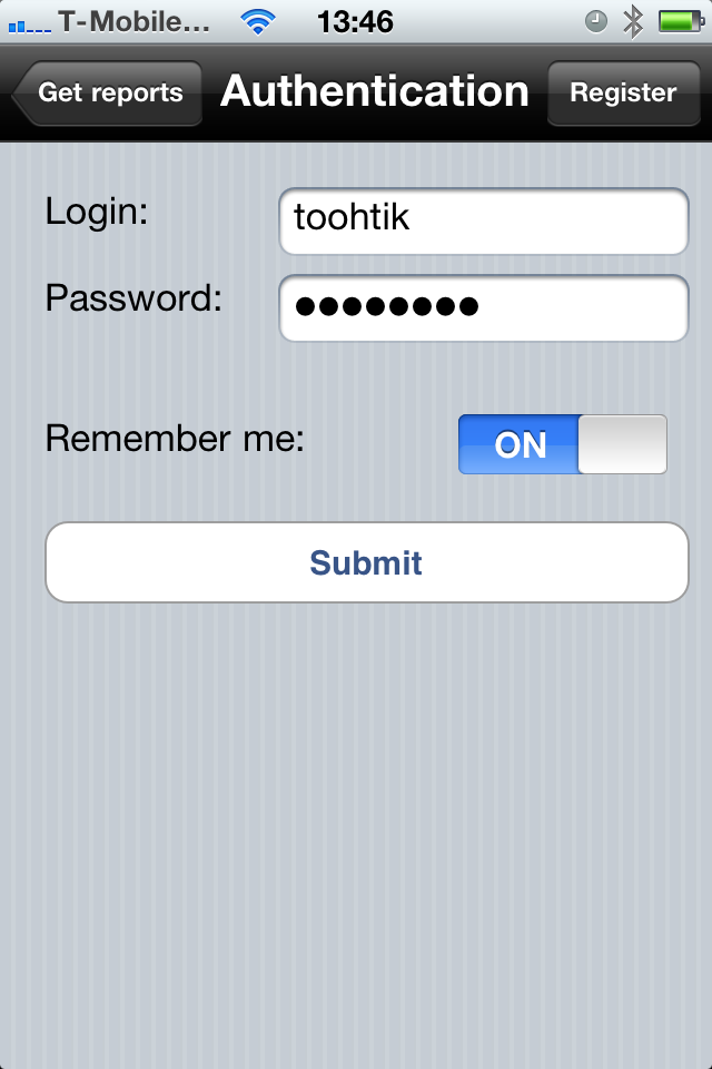NETA Reports - iPhone App